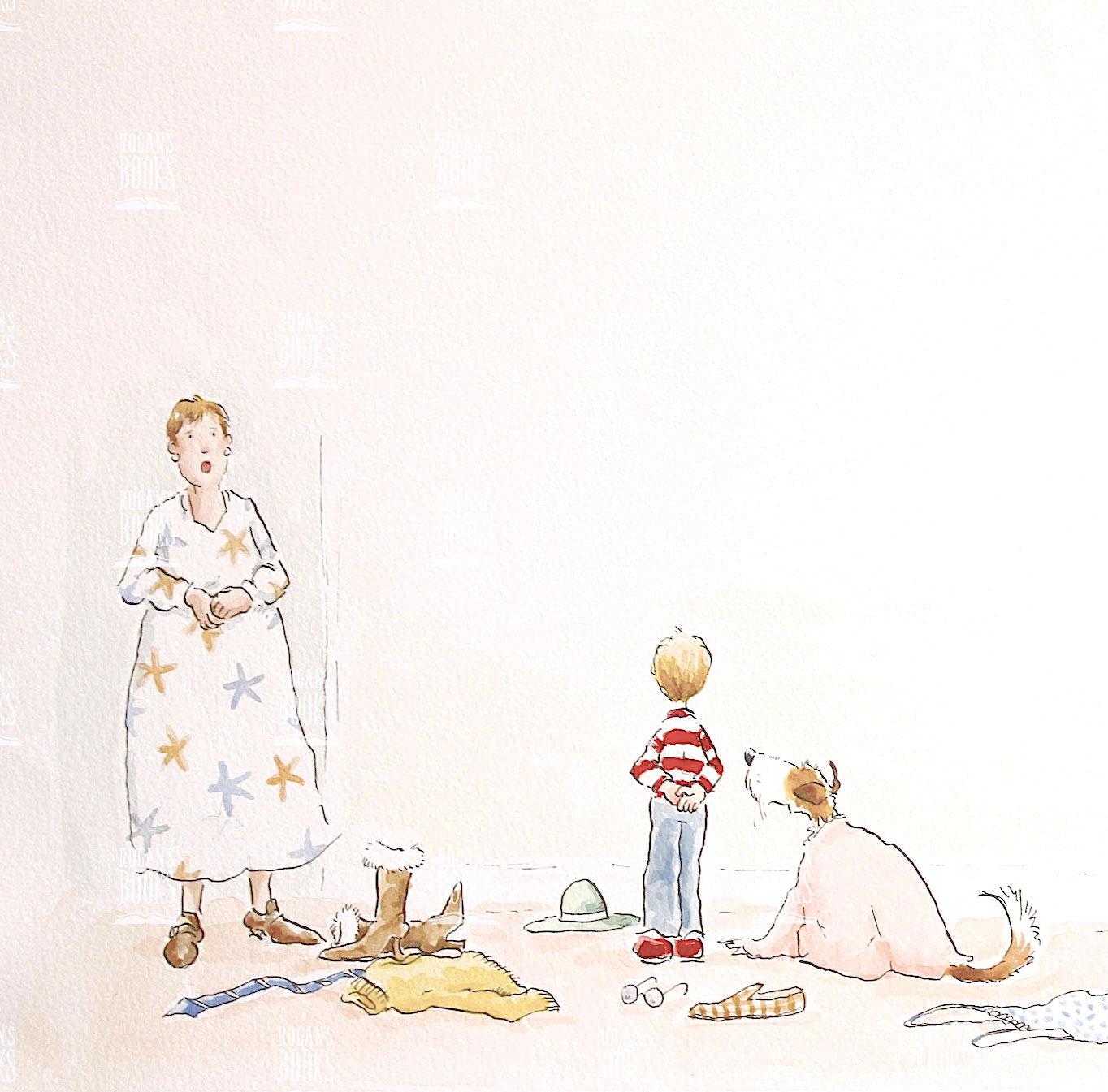 Anita Jeram - Oh what a mess! - Children's Book Illustrations at Rogans ...