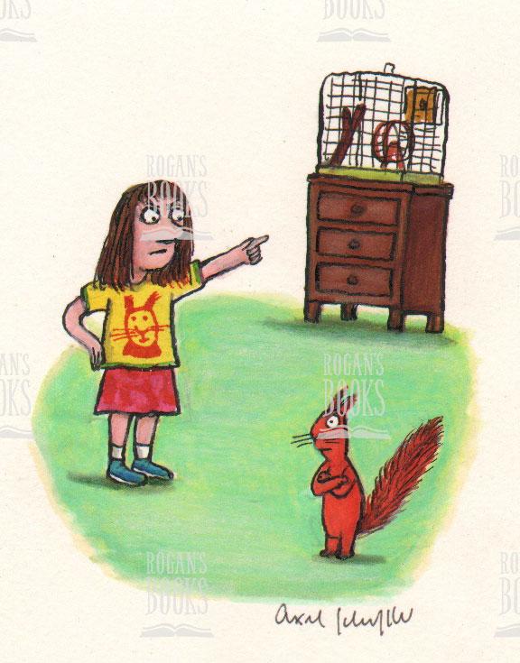 Axel Scheffler - Squirrels can be strong-willed! - Children's Book ...