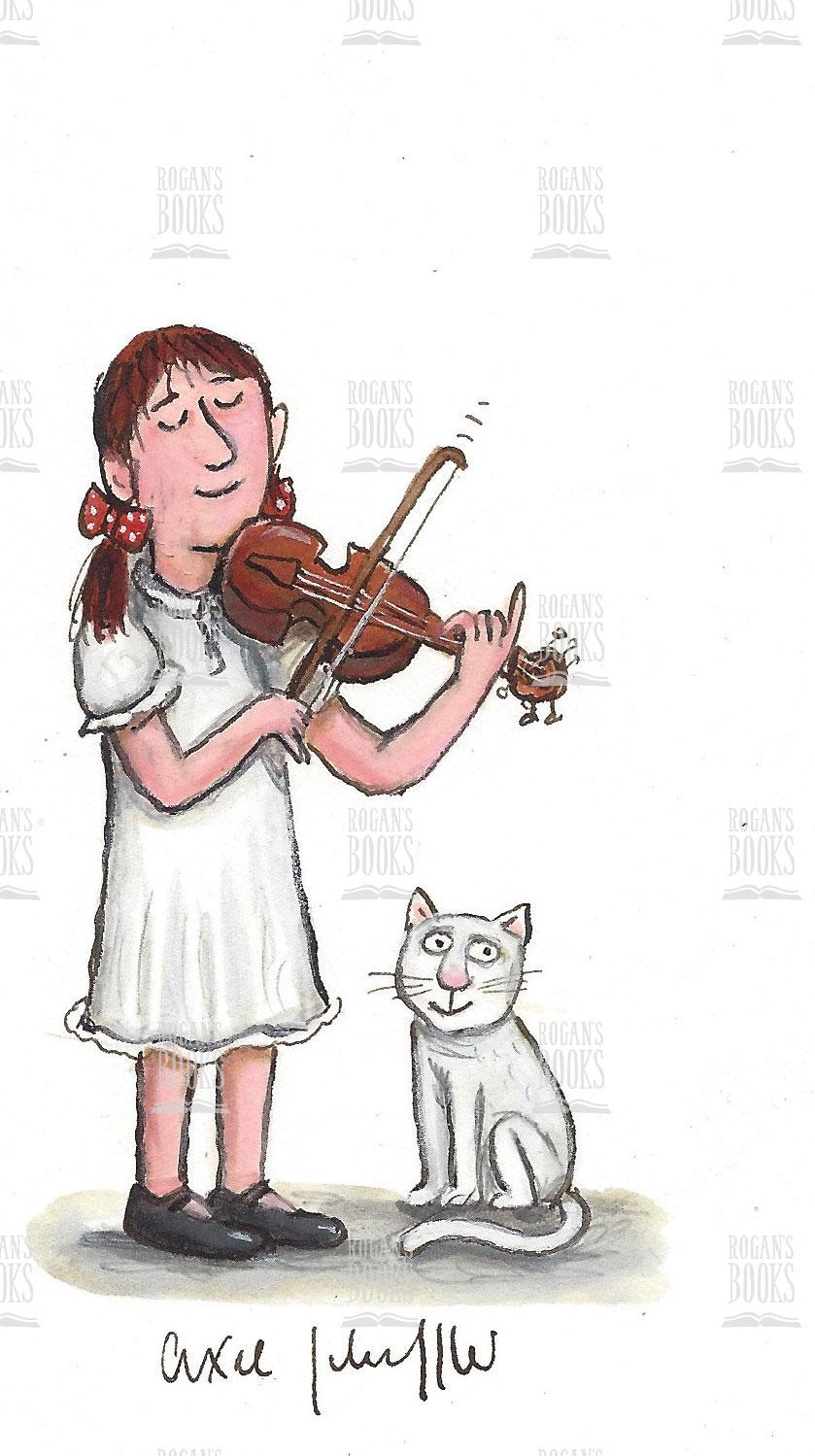 Axel Scheffler - Violinist - Children's Book Illustrations at Rogans Books