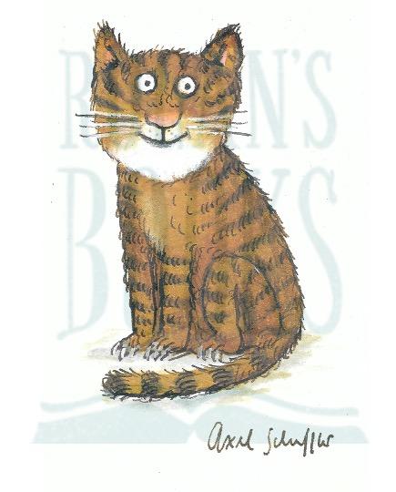 Cat (Brown) - Axel Scheffler - Children's Book Illustrations at Rogans ...