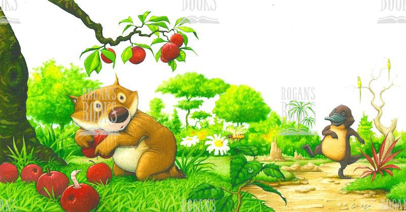 Charles Fuge - Little Wombat was looking for apples. - Children's Book ...