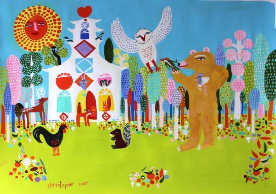 Christopher Corr - All the animals had built a house big enough for ...