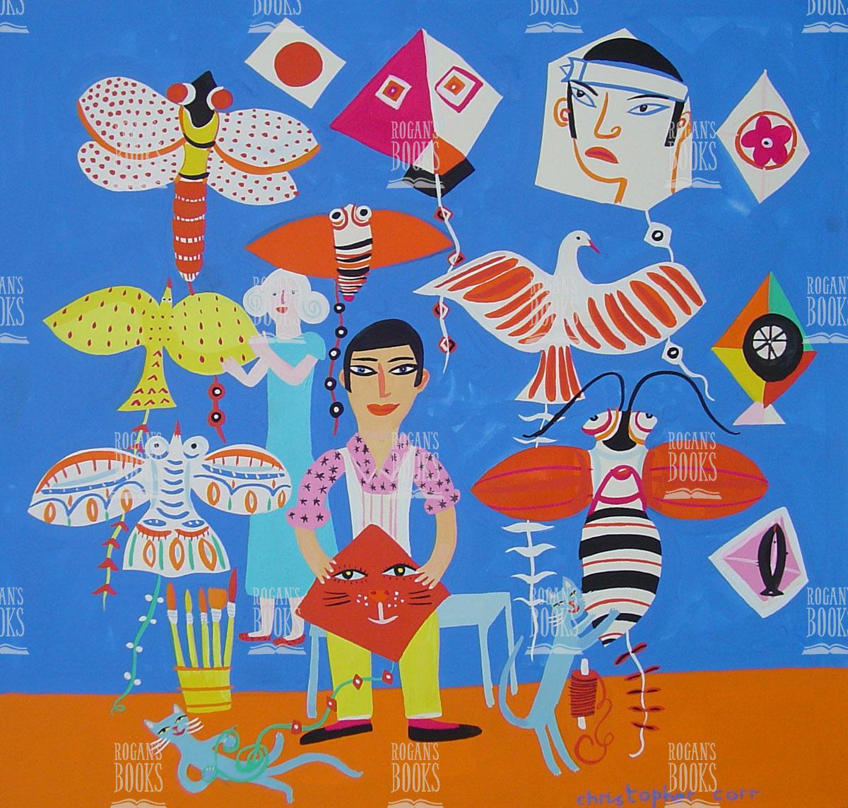 Christopher Corr - In Tokyo she found nine kites… - Children's Book ...