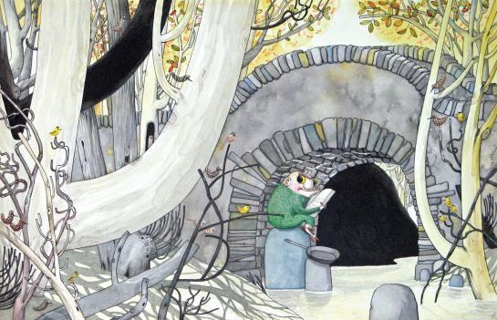 David Roberts - There was once a troll who lived under a bridge ...