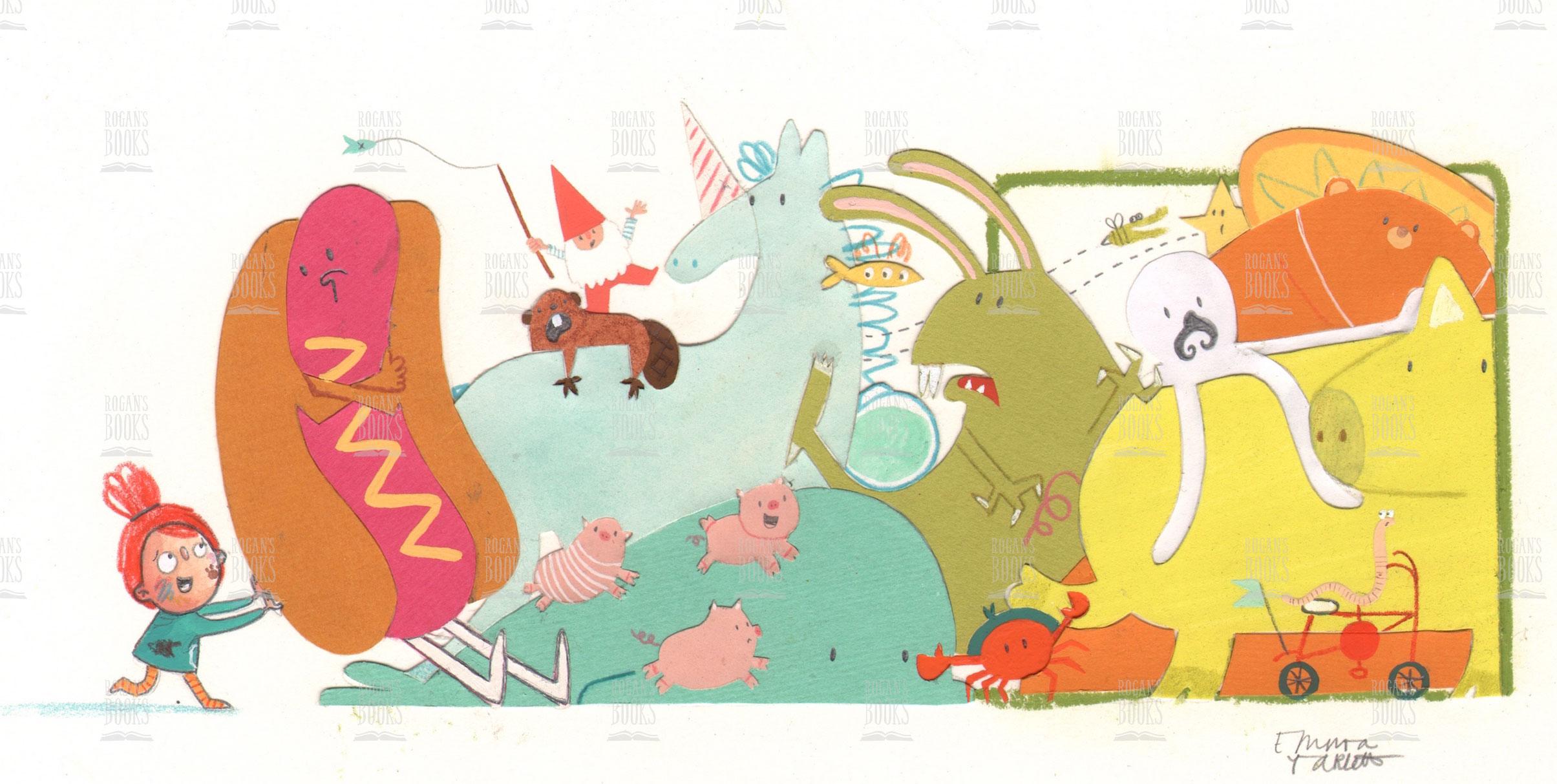 Emma Yarlett - It was hard work pushing everyone through… - Children's ...