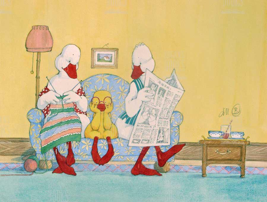 Jill Barton - Book Cover - Baby Duck and the New Eyeglasses - Children ...