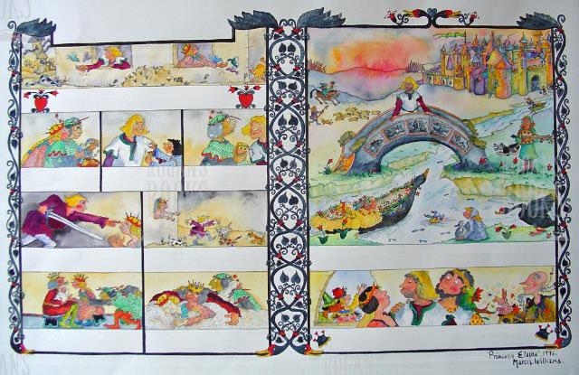 Marcia Williams - Princess Elaine - Children's Book Illustrations at ...