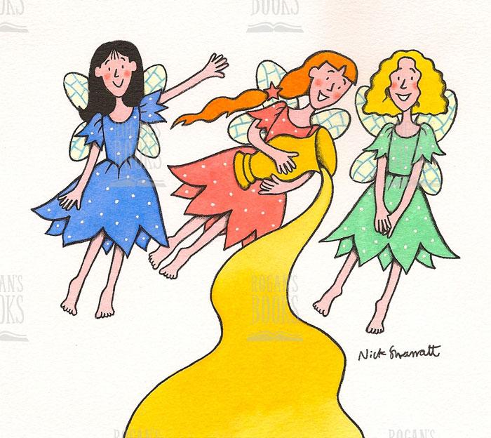 Nick Sharratt, 'Fairy Treasure' book cover artwork - Children's Book ...