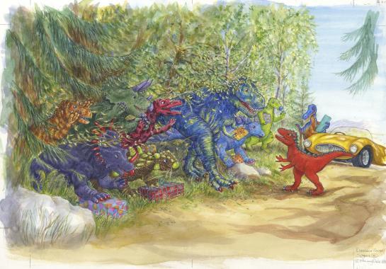 Penny Dale 'Surprise' - Children's Book Illustrations at Rogans Books