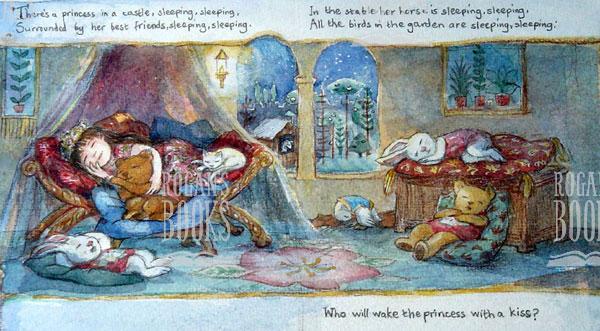 Penny Dale - Who will wake the princess with a kiss - Children's Book ...