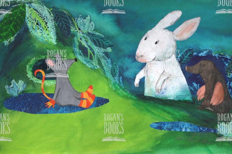Petr Horacek - Mouse chatting to rabbit and mole - Children's Book ...