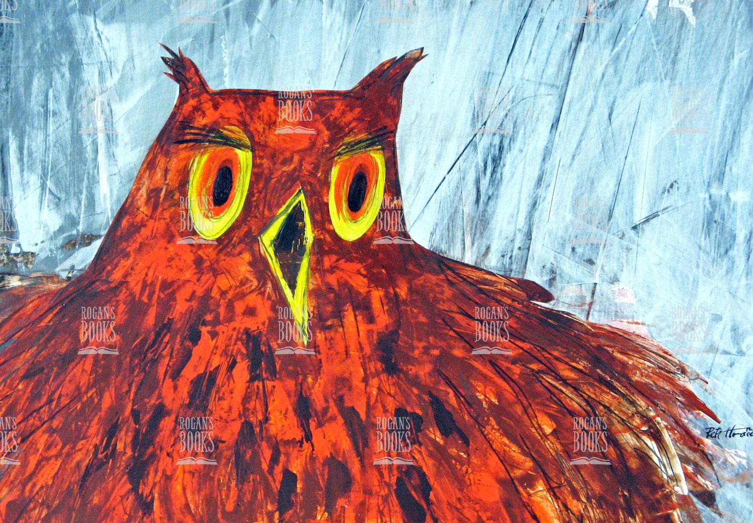 Petr Horacek - Whoooooo screeched the owl. - Children's Book Illustrations at Rogans Books