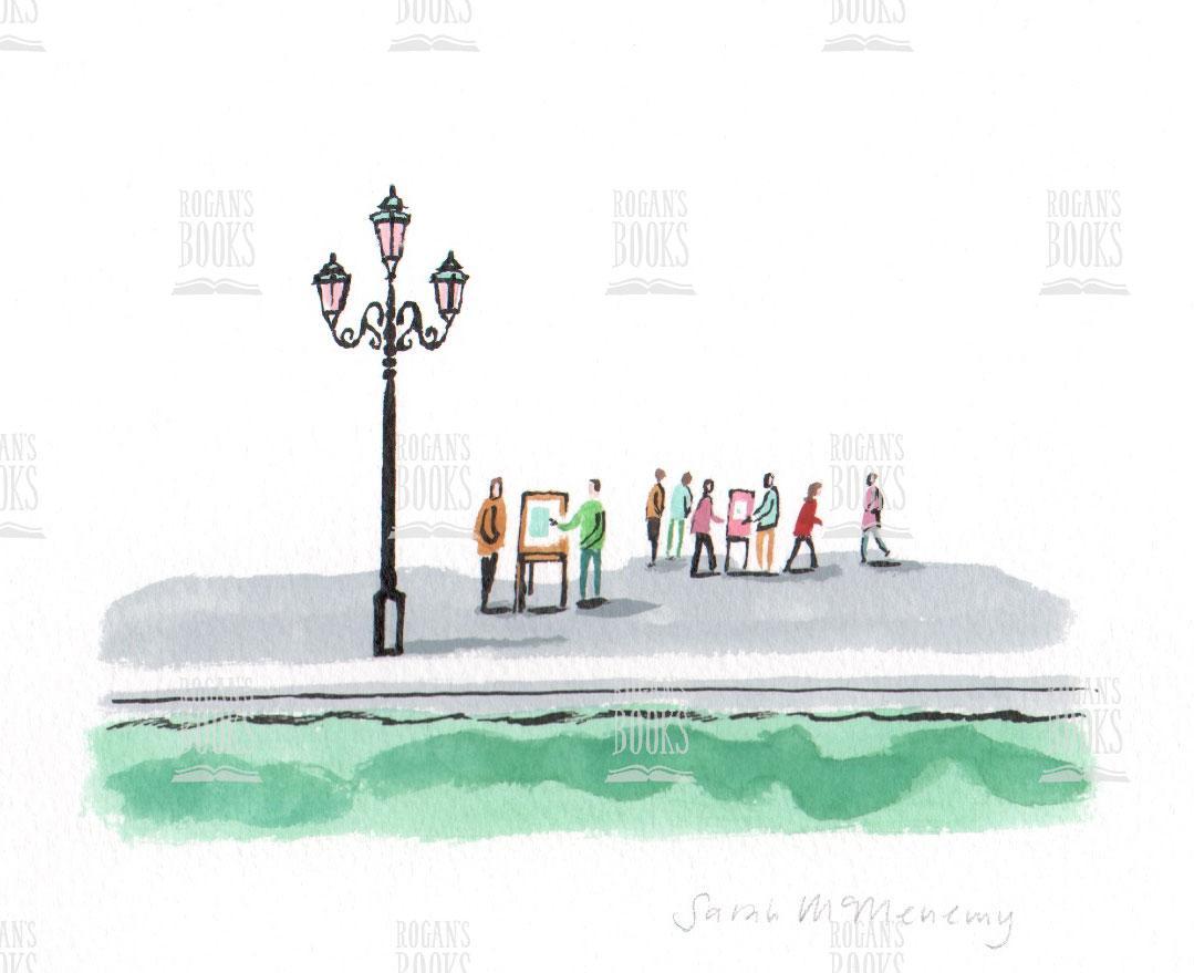 Sarah McMenemy - Lamp Outside Galleria Dell’Accademia - Children's Book ...