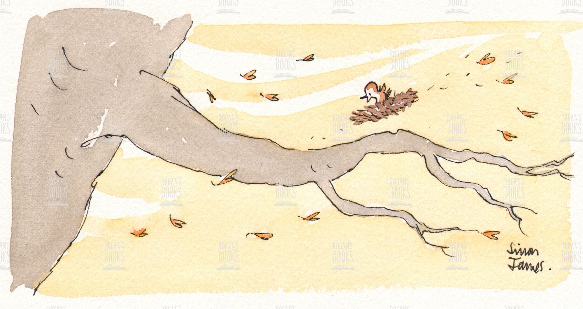Simon James - George's nest wobbled … - Children's Book Illustrations ...