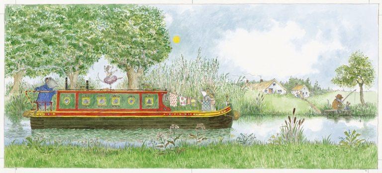 Angelina Star of the Show (Canal Barge) - Helen Craig - Children's Book ...