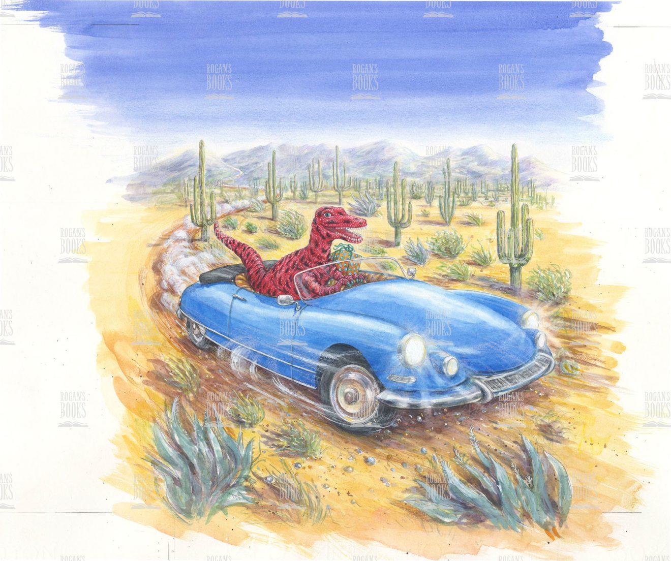 Penny Dale - Book cover artwork - Dinosaur Zoom! - Children's Book ...