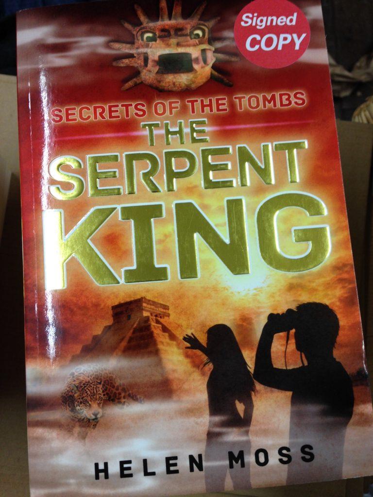 Secrets of the Tombs: The Serpent King - Helen Moss (Signed) - Children ...