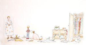 Anita Jeram - Oh what a mess! - Children's Book Illustrations at Rogans ...