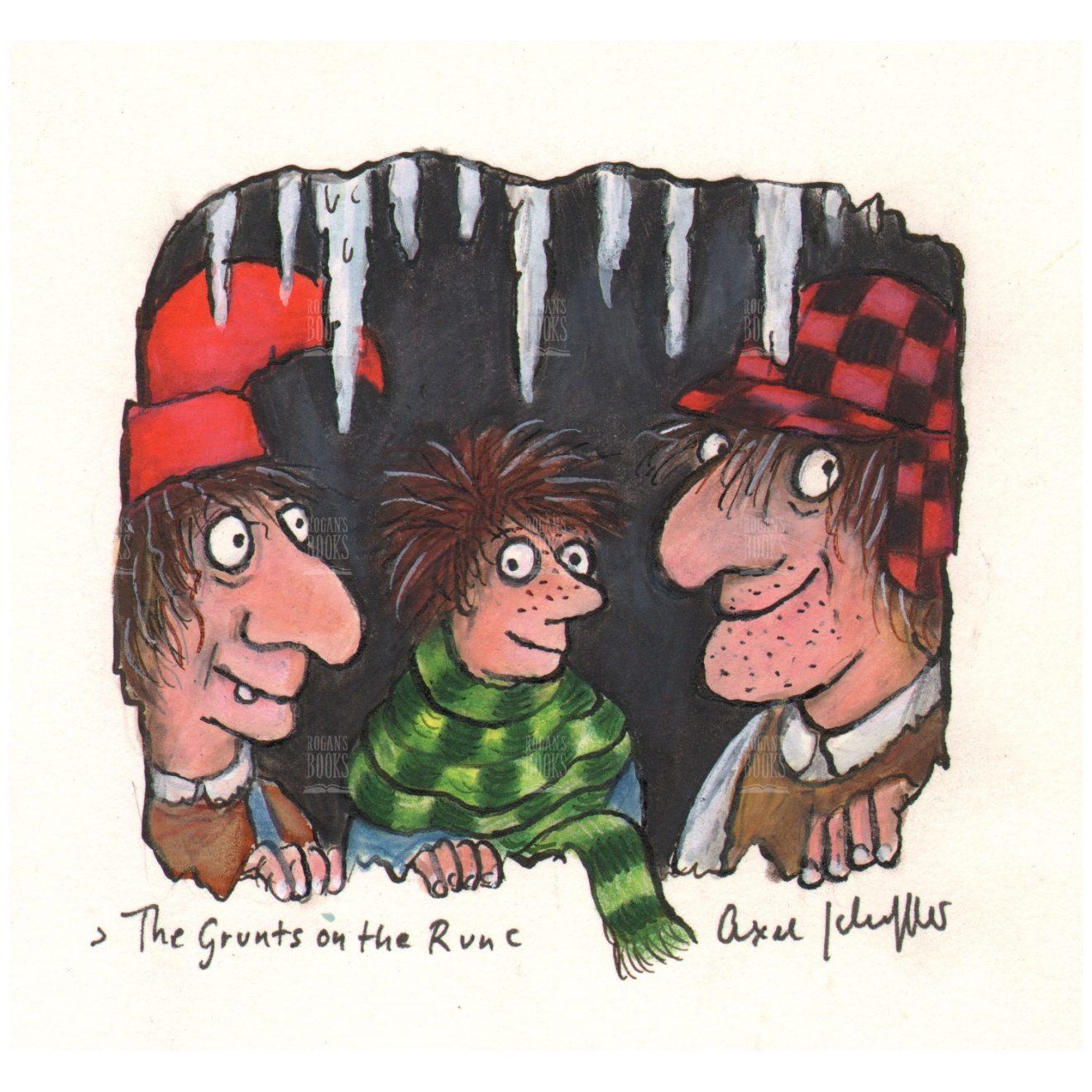 Axel Scheffler - Book cover artwork - Children's Book Illustrations at ...