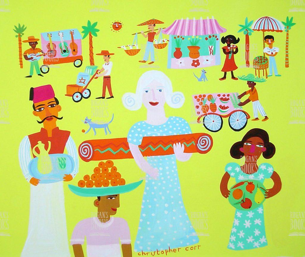 Christopher Corr - My Granny Went to Market book cover artwork ...