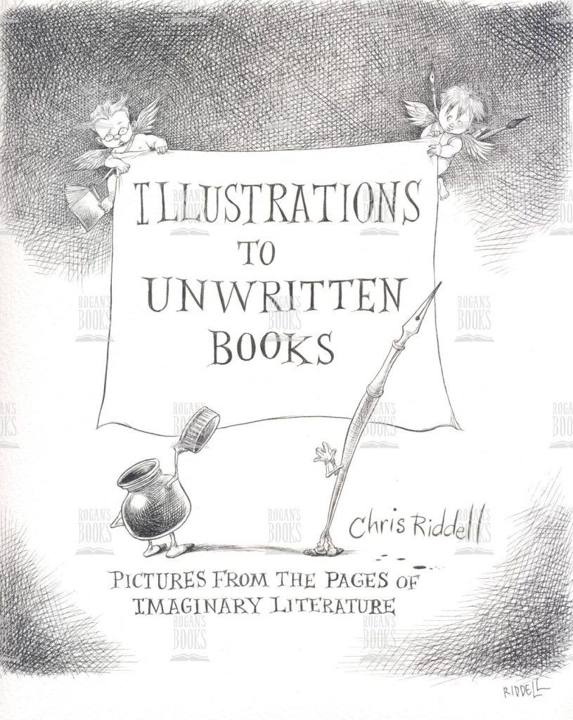 Chris Riddell - Illustrations to Unwritten Books 1 - Children's Book ...