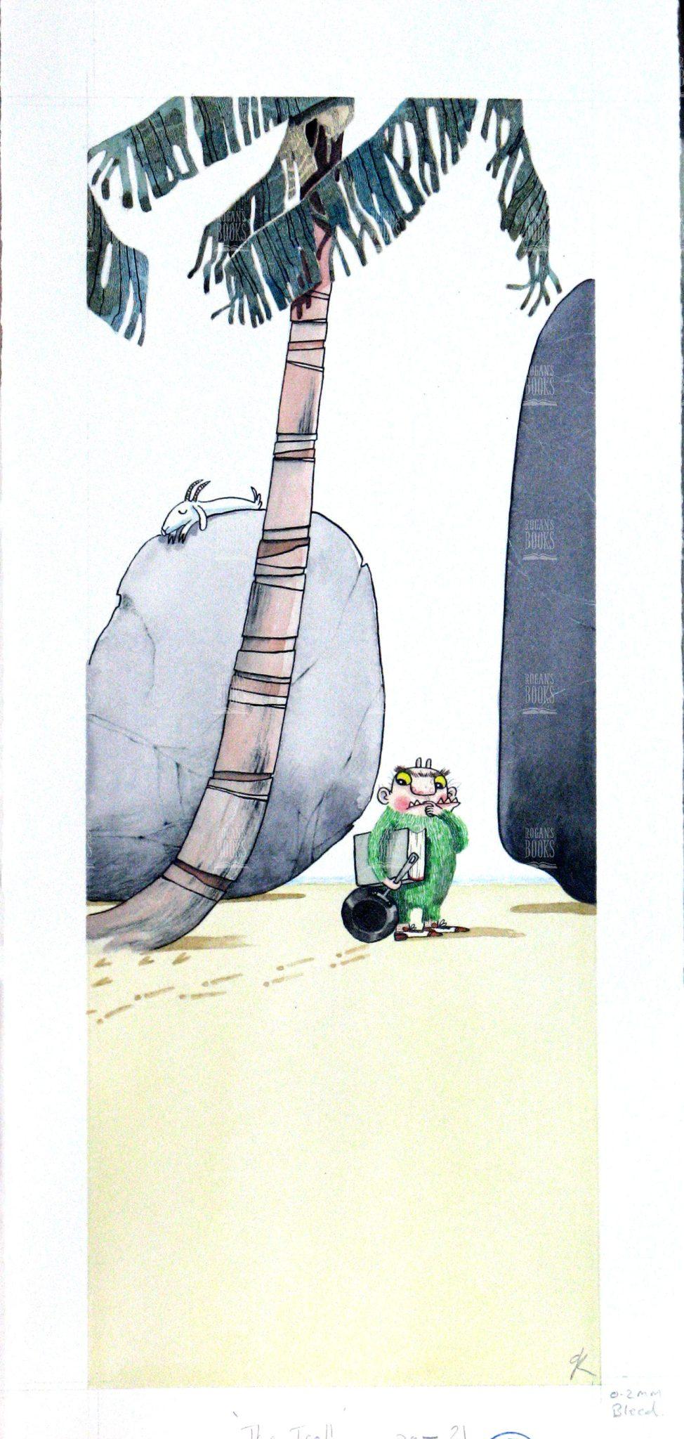 David Roberts - They led him to a spot between a tall palm tree and two ...