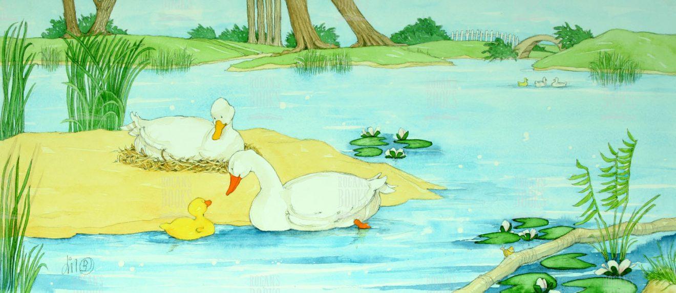 Jill Barton - Duckling lived in the rushes with Mummy and Daddy ...