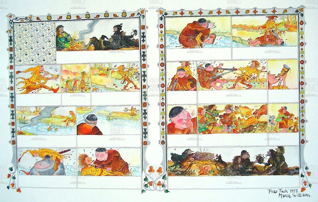 Marcia Williams - Friar Tuck - Children's Book Illustrations at Rogans ...