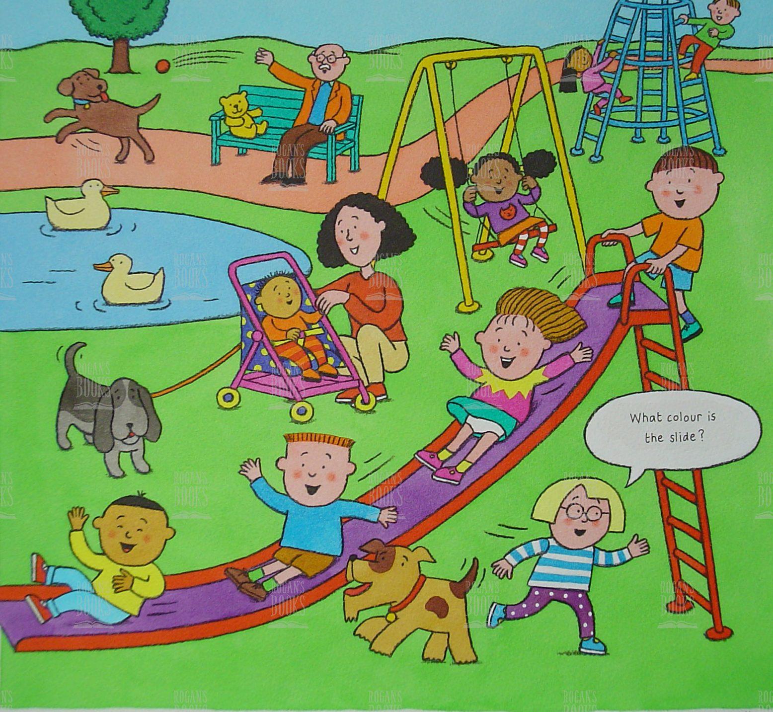 Nick Sharratt What Colour Is The Slide Children s Book