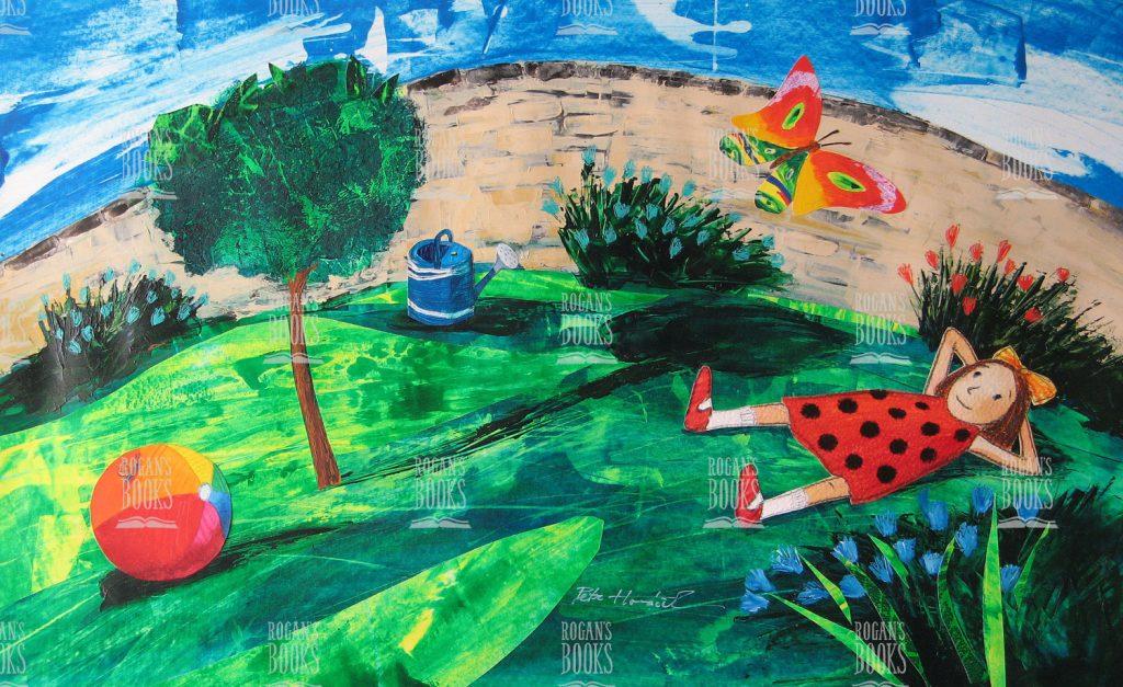 Petr Horacek - Lucy lay down in the cool grass to wait. - Children's ...