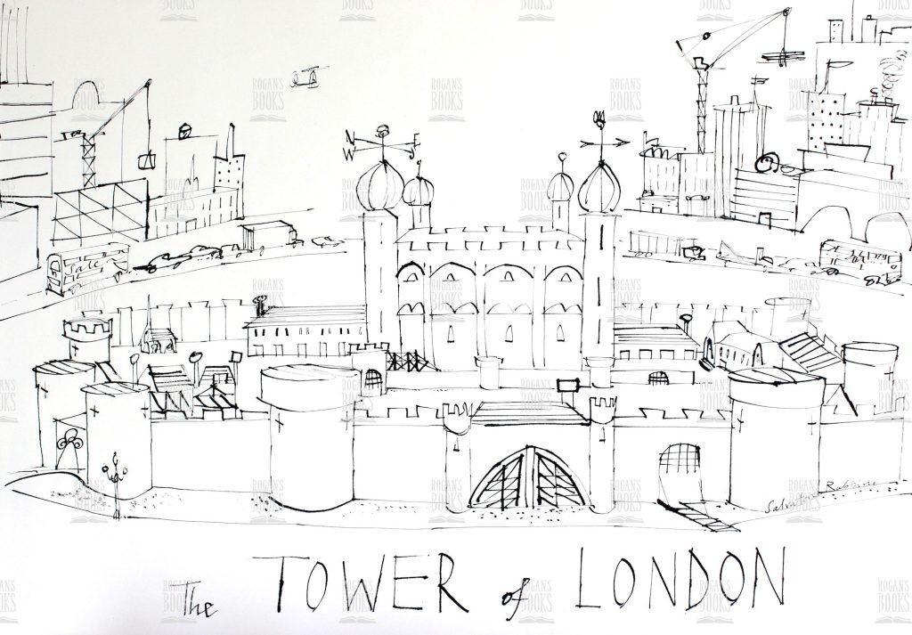 Salvatore Rubbino - The Tower drawing - Children's Book Illustrations ...