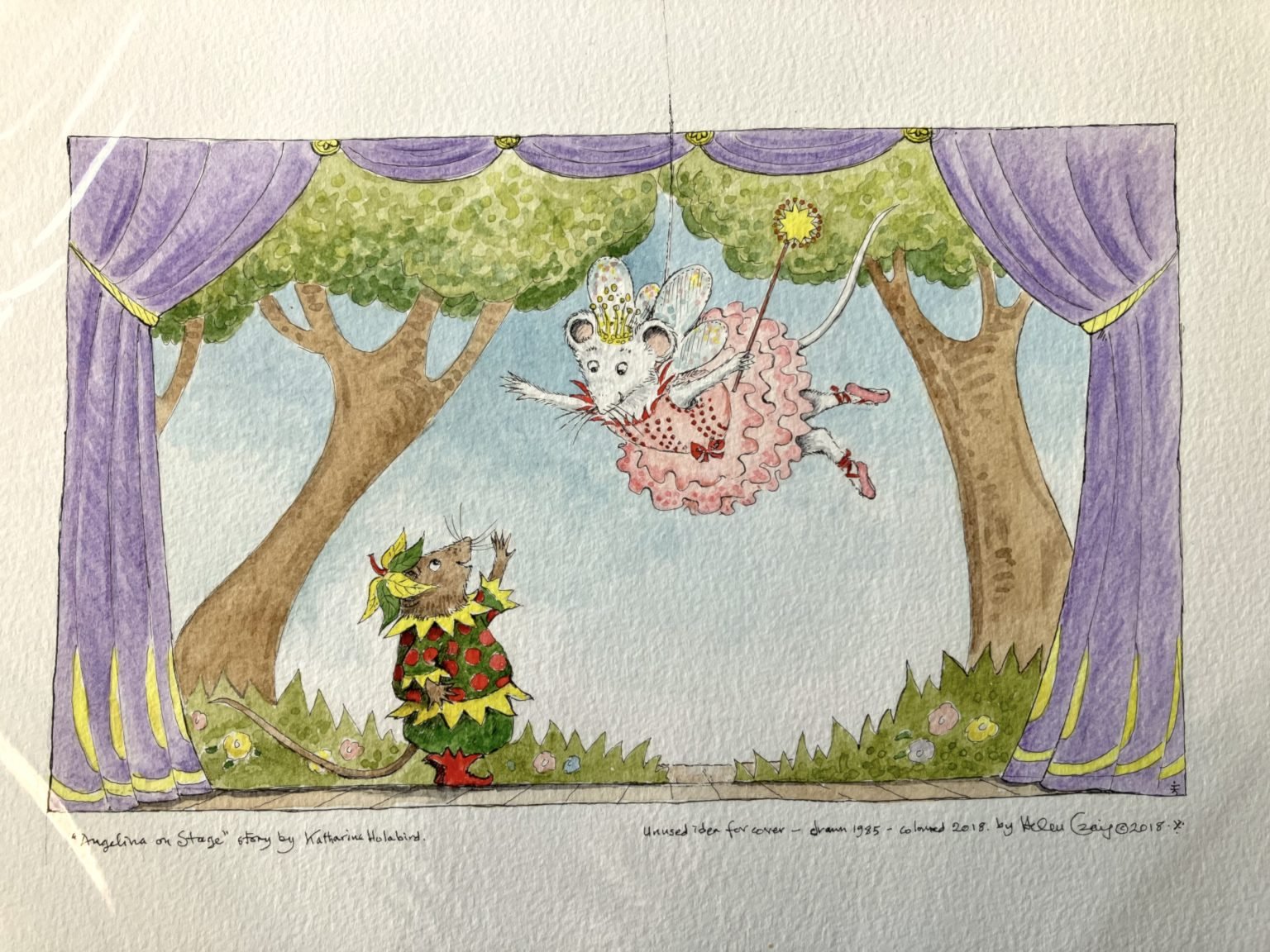 Angelina on Stage - Helen Craig - Children's Book Illustrations at ...
